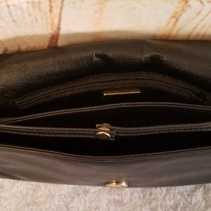 Ganson | Bags | Ganson Vintage Woven Black Leather Purse | Poshmark